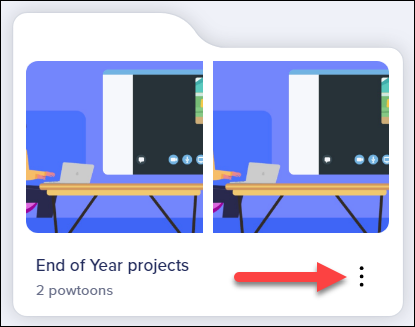 Organizing Powtoons in Folders in the Workspace – Kaltura